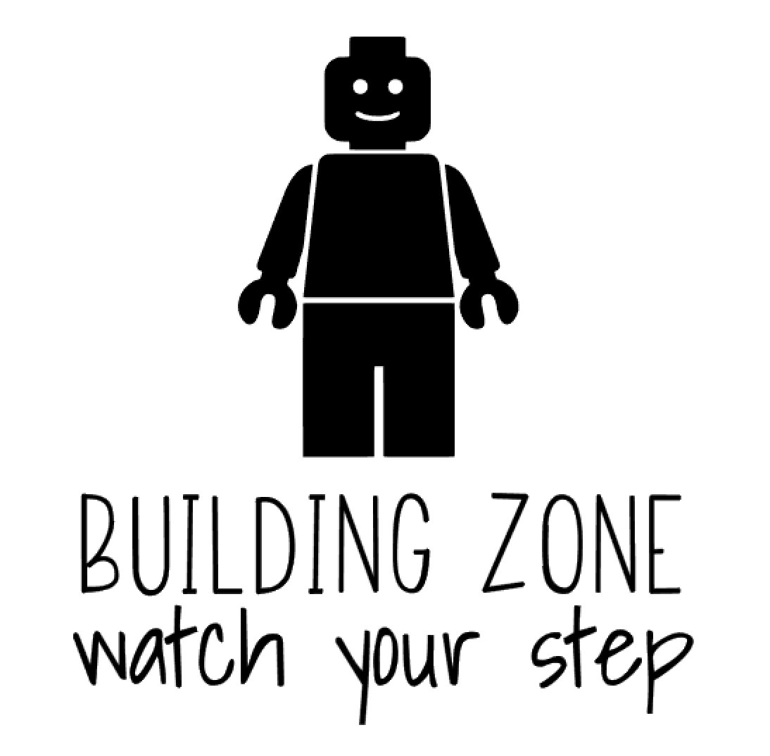 Lego Building Zone Mini Figure | Creative Juice Crafts